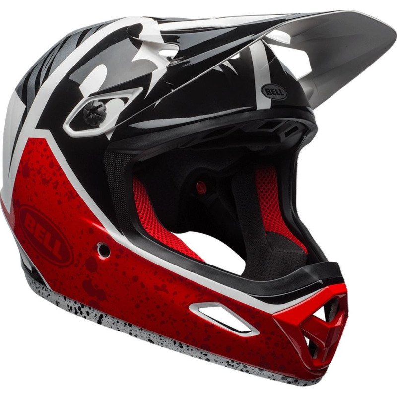 Casco Bicicleta Descenso Dh Bell Transfer-9 Mtb Integral Bmx